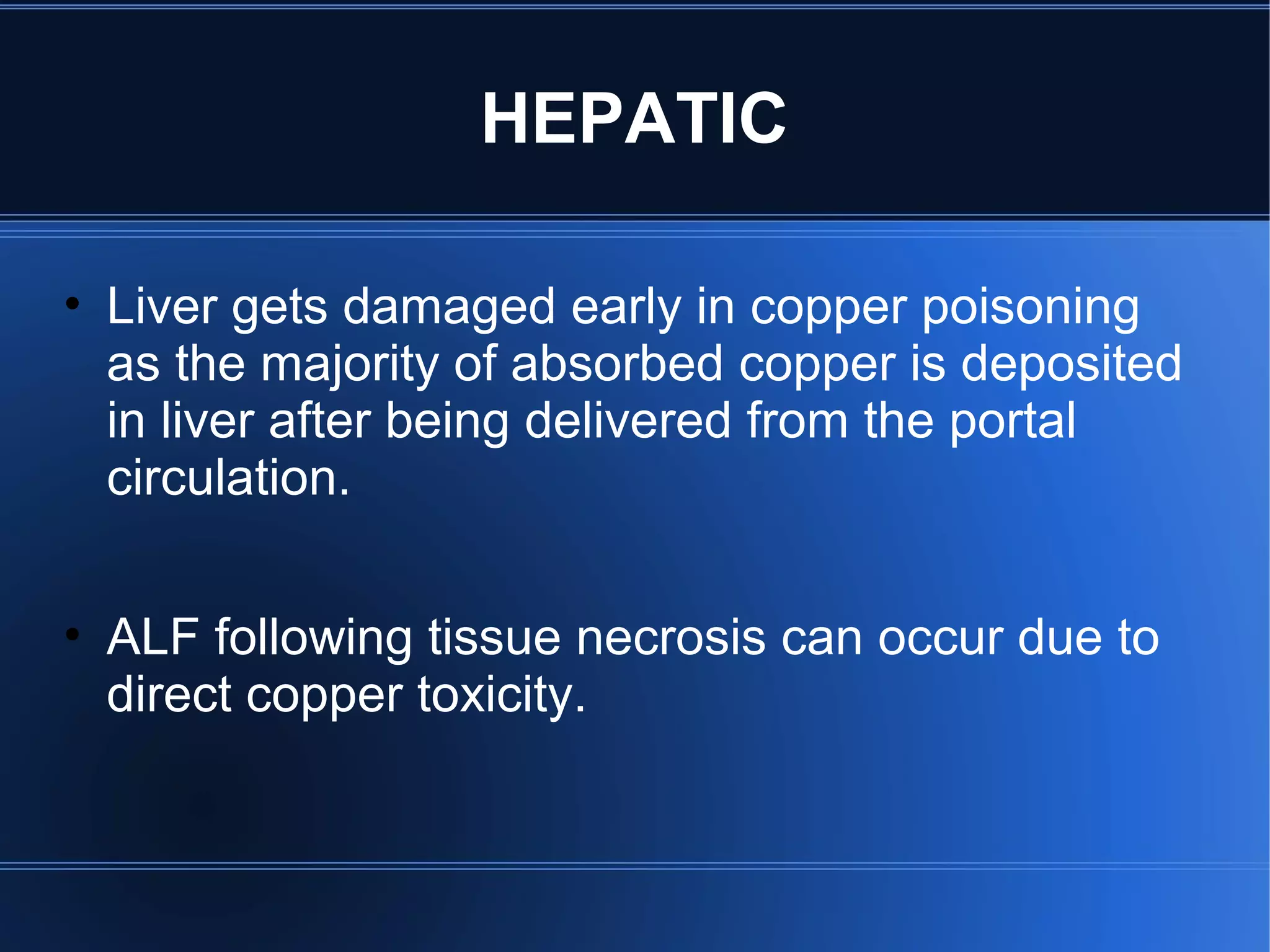 Copper sulphate poisoning | PPT