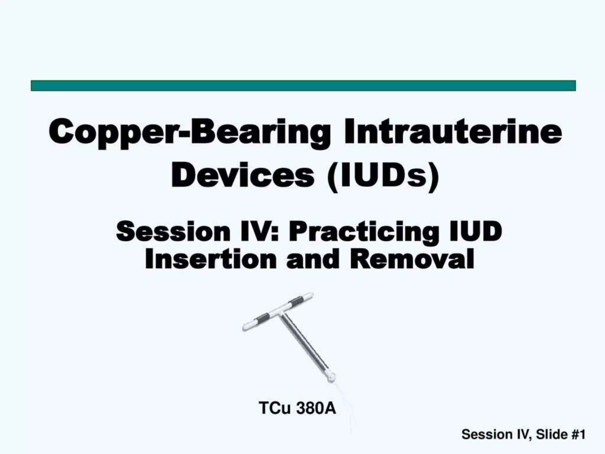 Copper T Insertion Ppt