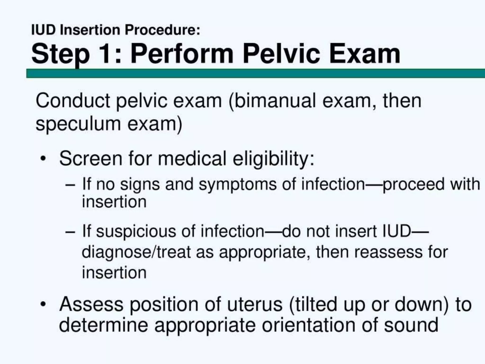 Copper T insertion | PPT