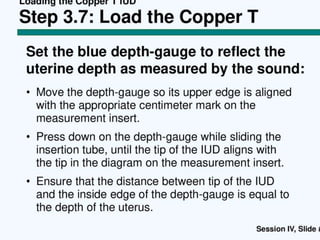 Copper T insertion | PPT