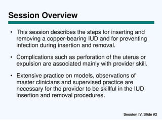 Copper T insertion | PPT