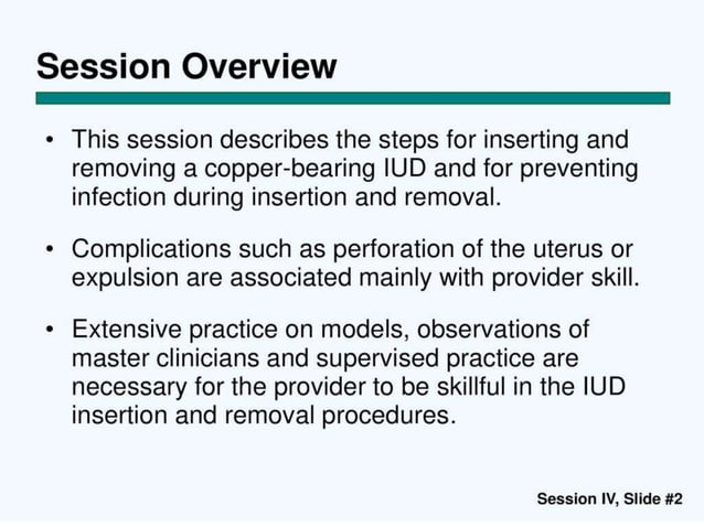 Copper T insertion | PPT