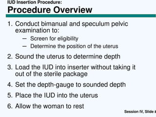 Copper T insertion | PPT