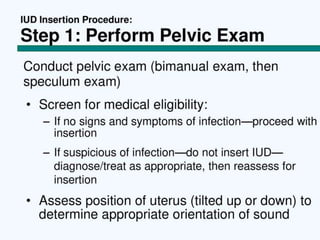Copper T insertion | PPT