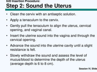 Copper T insertion | PPT