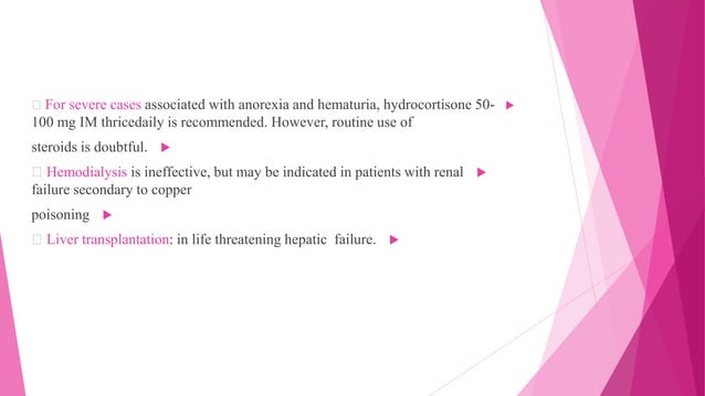 Copper toxicity | PPTX