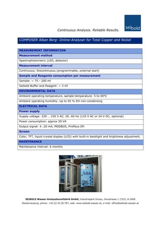 Copper Zinc Continuous Analysis from SEIBOLD-Wasser.pdf