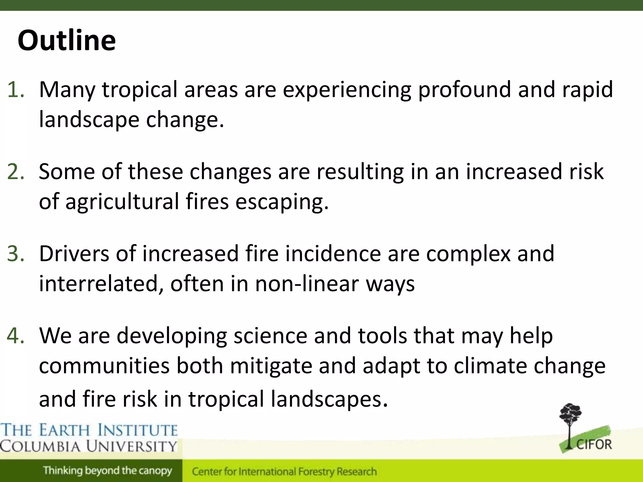 Science and tools for fire adaptation and mitigation | PPT