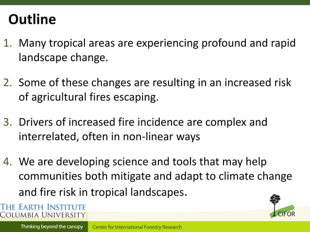 Science and tools for fire adaptation and mitigation | PPT