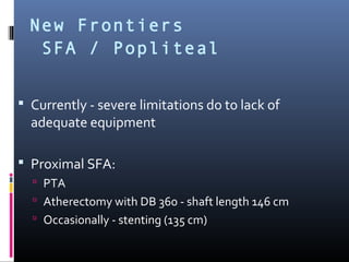 Coppola J - AIMRADIAL 2014 Endovascular - Iliac and femoral | PPT
