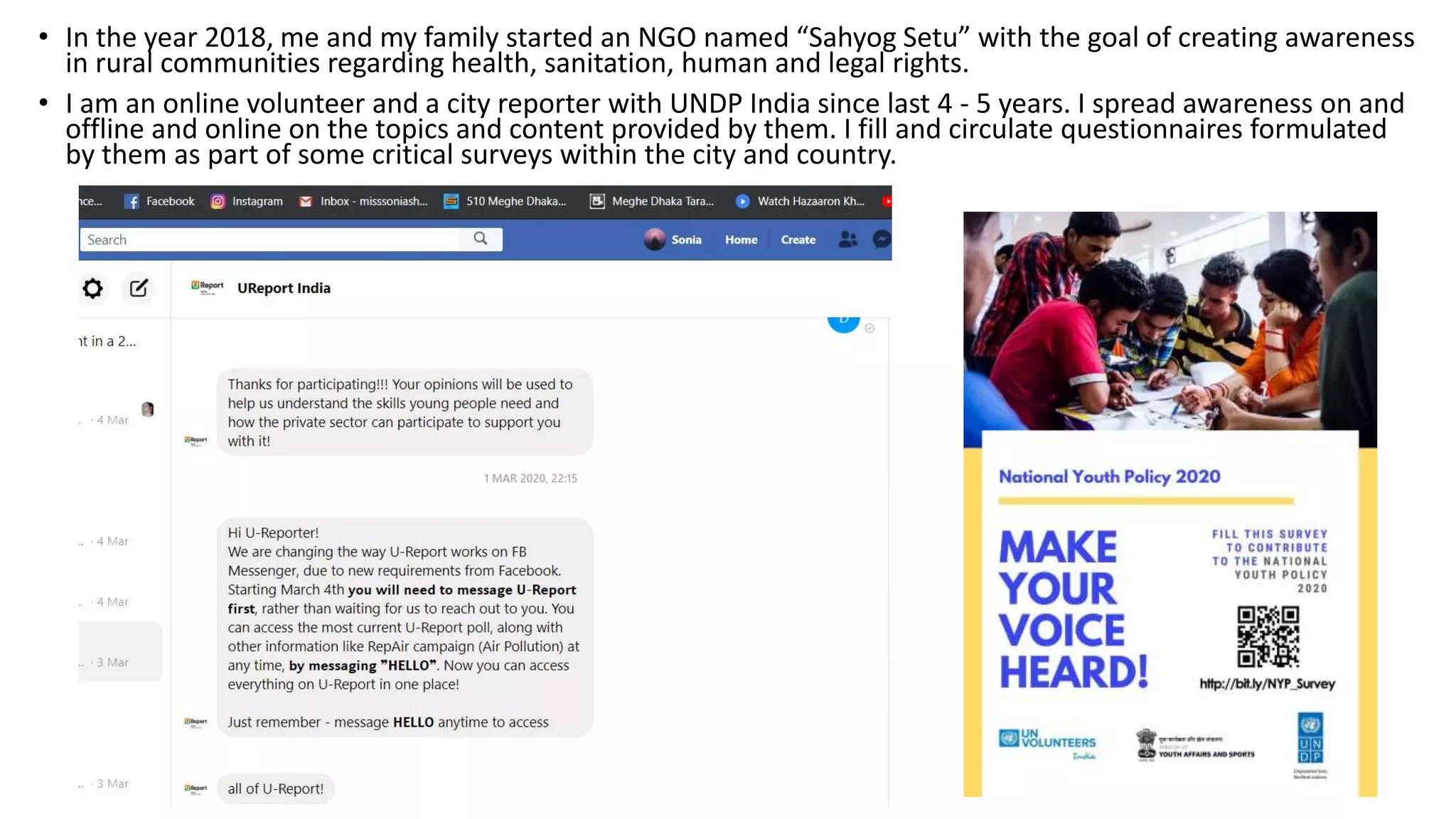 Community outreach/social work: Working with NGOs | PPT