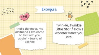 Figures of Speech that shows Personification and Apostrophe | PPTX