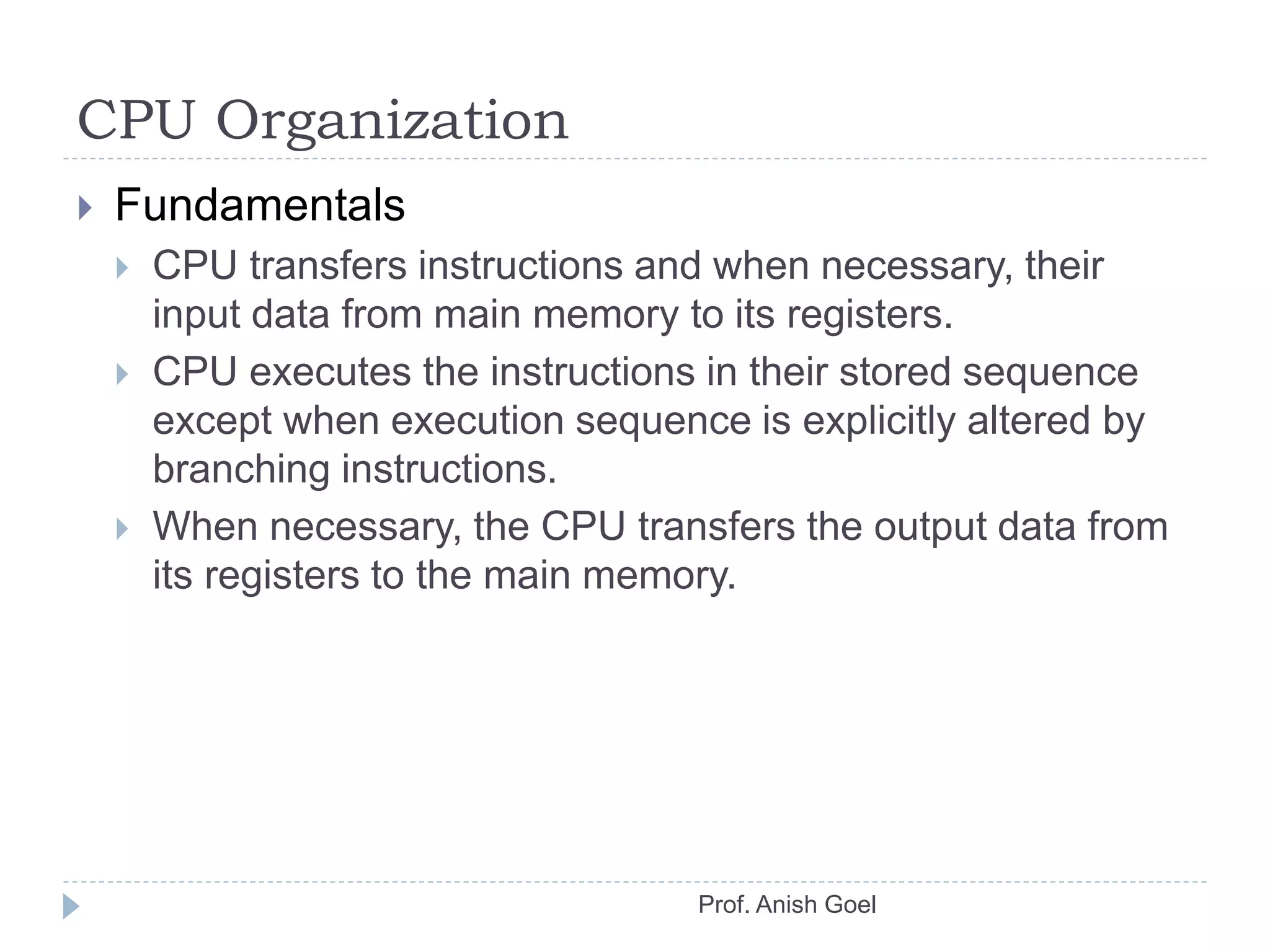 Computer Organization | PPTX
