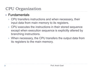 Computer Organization | PPTX