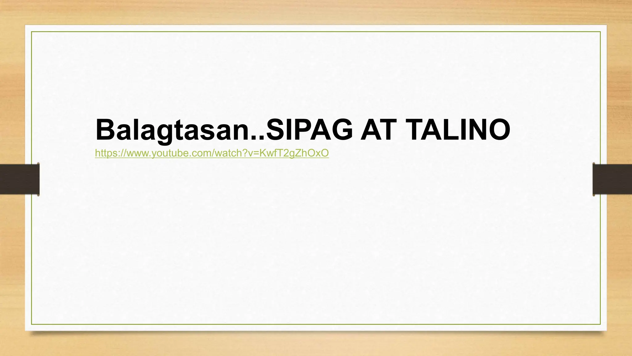Ang Hele ng Ina sa Kanyang Panganay Tula mula sa Uganda | PPTX