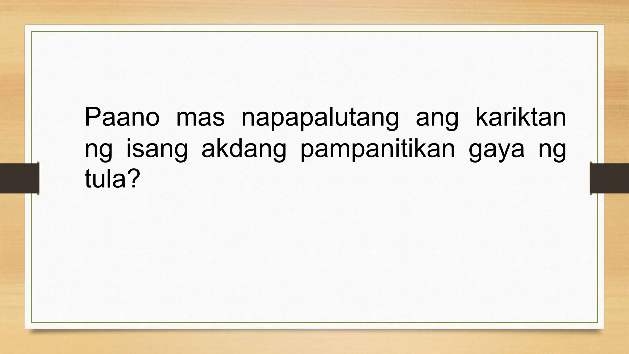 Ang Hele ng Ina sa Kanyang Panganay Tula mula sa Uganda | PPTX
