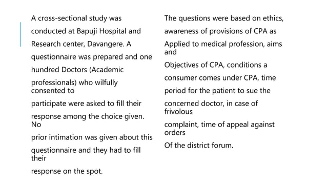 Copra(consumer protection act) public health dentistry | PPTX | Legal ...