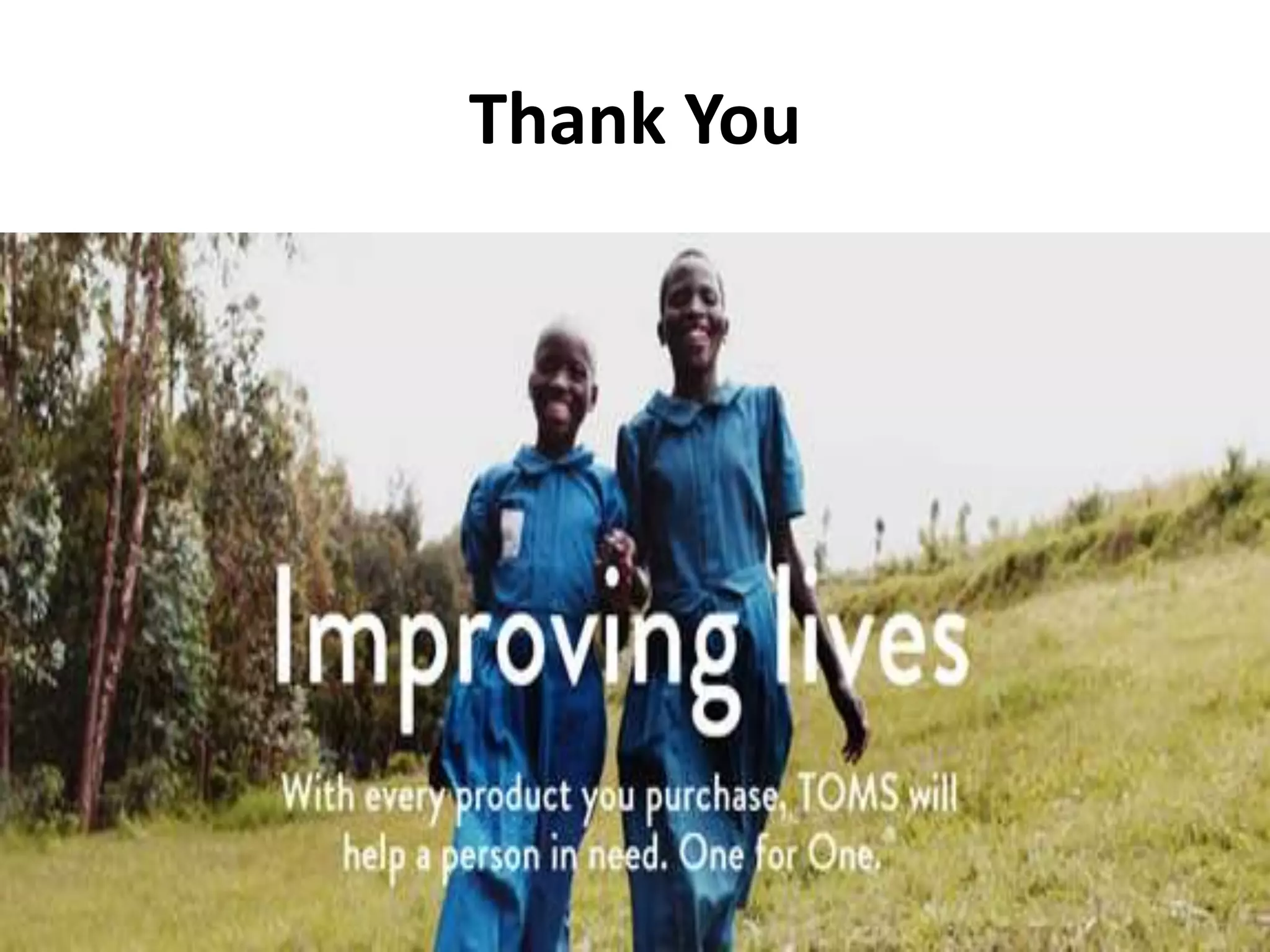 Toms Shoe presentation | PDF