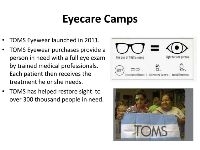 Toms Shoe presentation | PDF