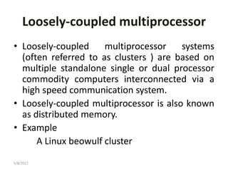 Multiprocessor | PPTX