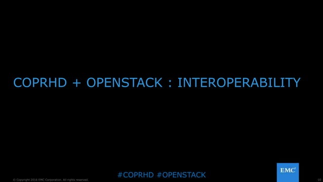 Copr HD OpenStack Day India | PPT