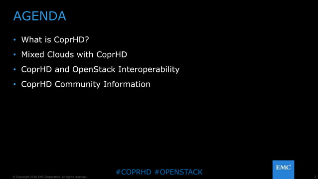 Copr HD OpenStack Day India | PPT