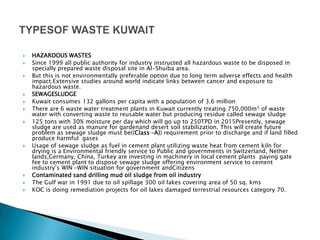 Coprocesing of waste in kuwait in local cement acer-pc-toshiba-pc | PPT