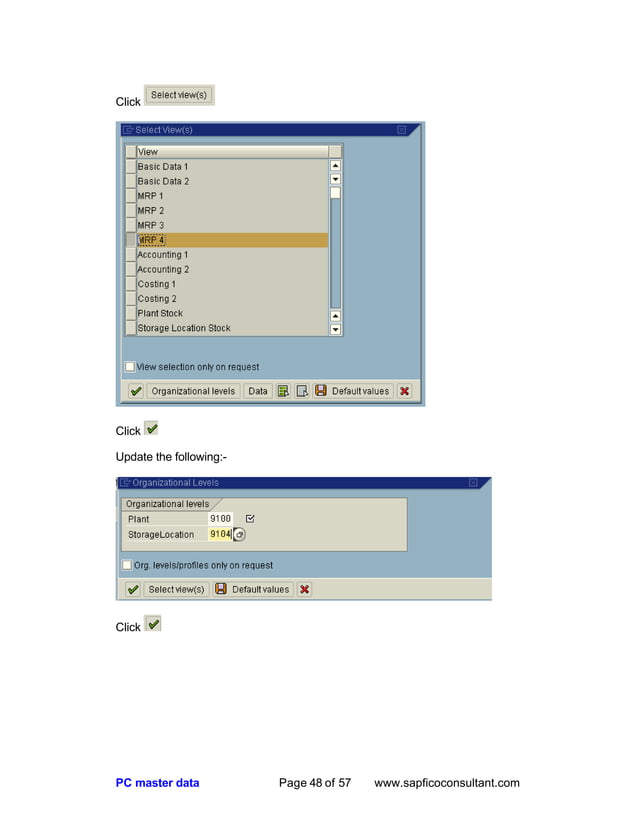 Co product costing master data | PDF