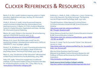 COPS 4500 - Clickers - Feb. 2016 | PPT