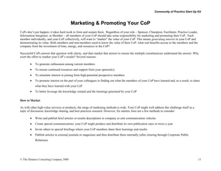 Community of Practice Start-Up Kit | PDF