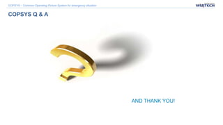 Common Operation Picture System | PPTX