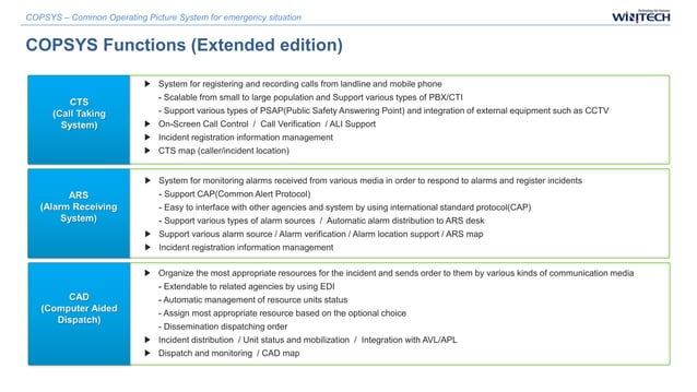 Common Operation Picture System | PPTX