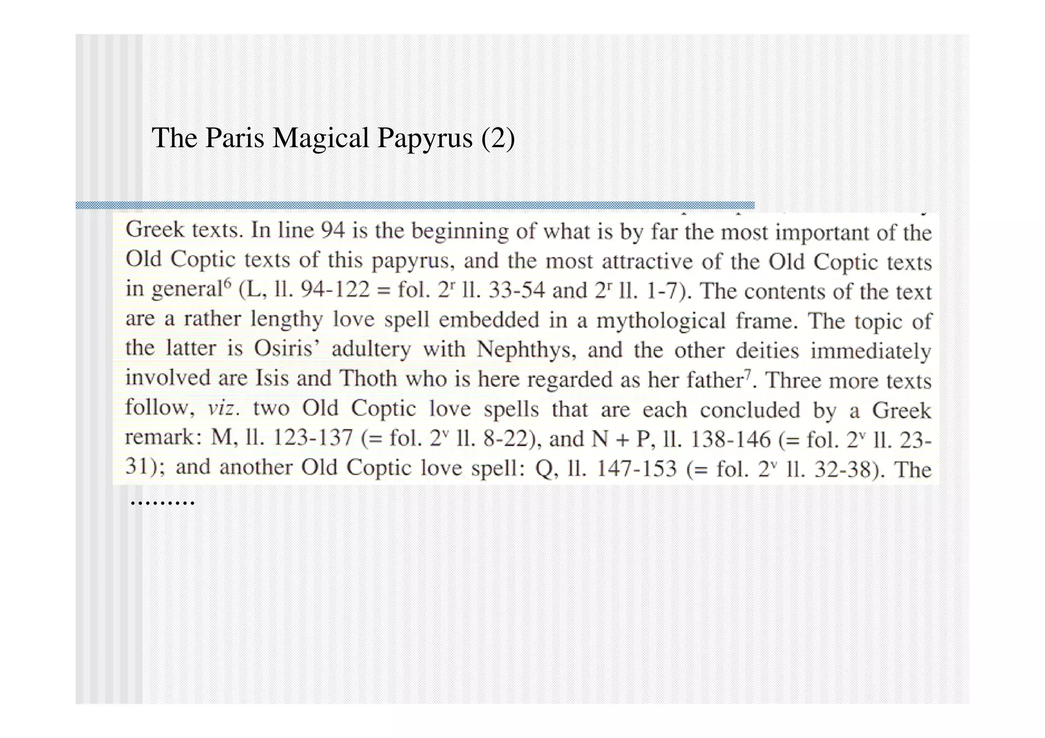 The Coptic Language | PDF