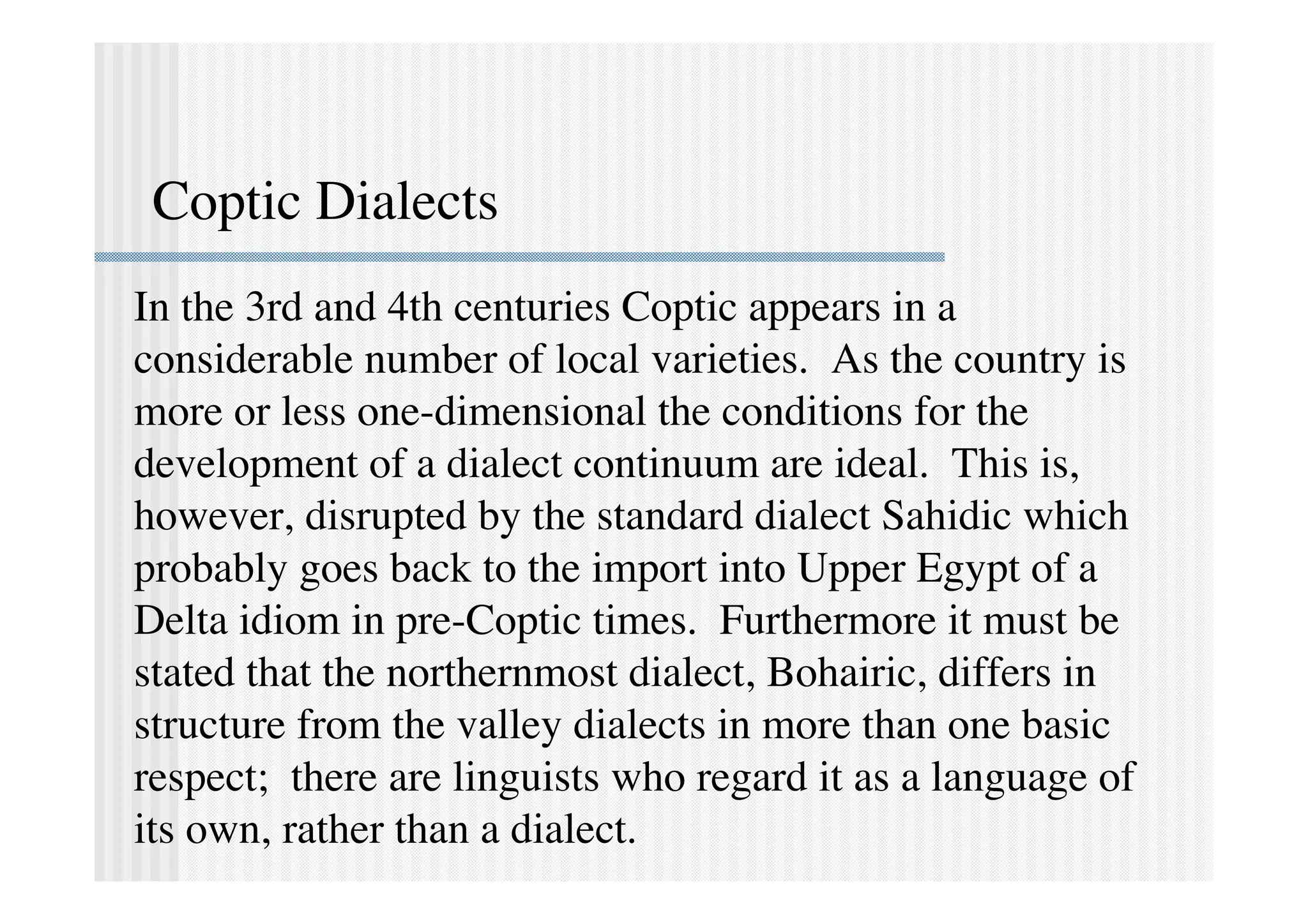 The Coptic Language | PDF