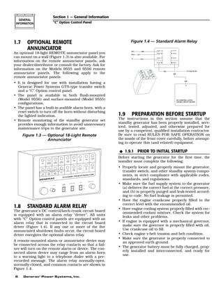 C option control panel operator's manual Generac | PDF