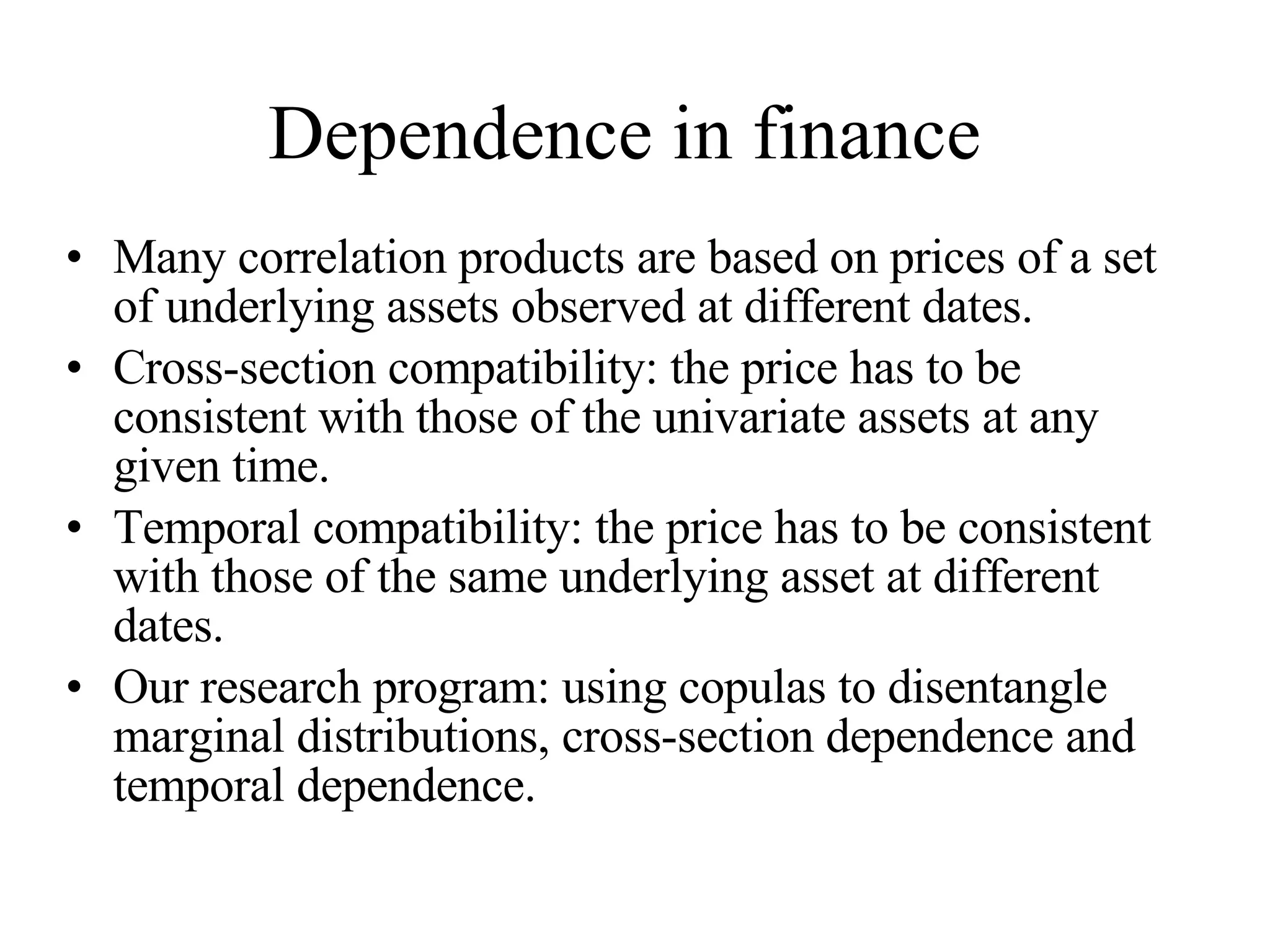 Copula-Based Model for the Term Structure of CDO Tranches | PPT