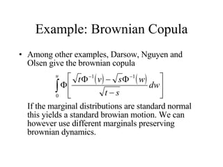 Copula-Based Model for the Term Structure of CDO Tranches | PPT
