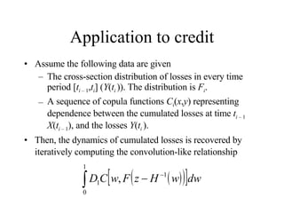 Copula-Based Model for the Term Structure of CDO Tranches | PPT