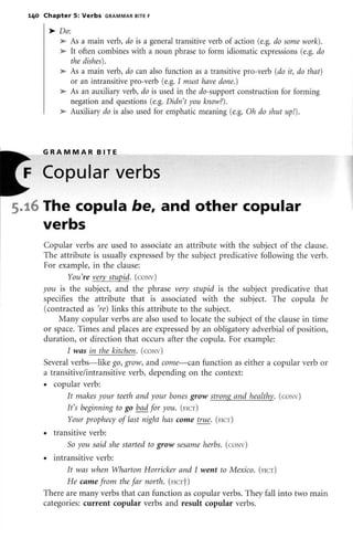 Copular verbs | PDF