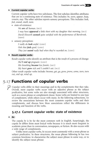Copular verbs | PDF
