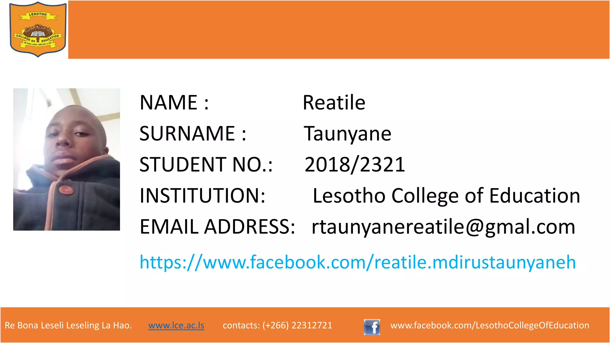 Maele a Sesotho | PPTX