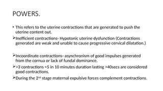 DYSTOCIA in pregnancy PowerPoint presentation | PPTX