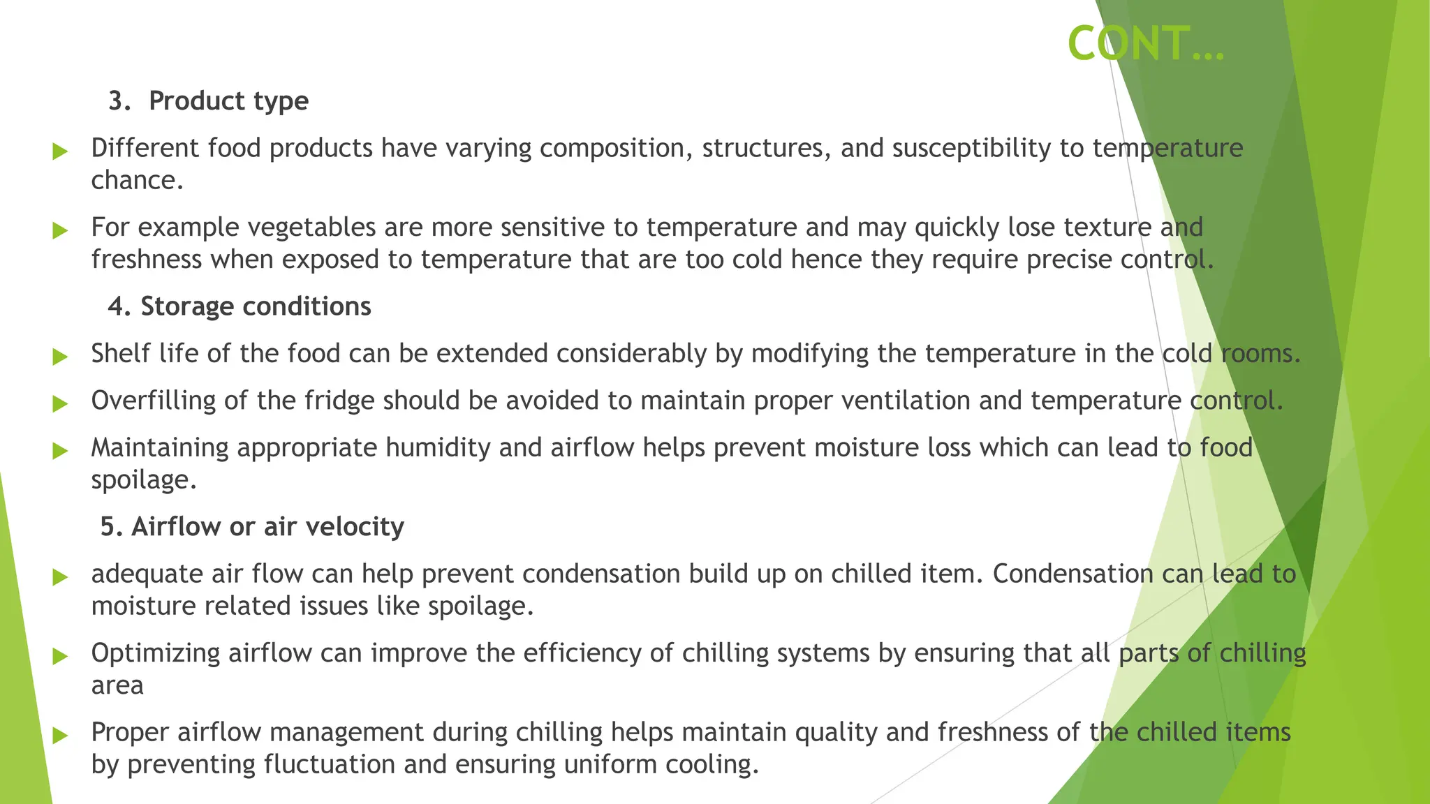 Chilling in food processing and preservation | PDF