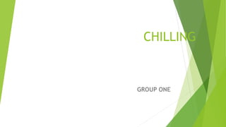 Chilling in food processing and preservation | PDF