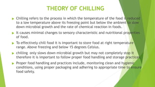 Chilling in food processing and preservation | PDF