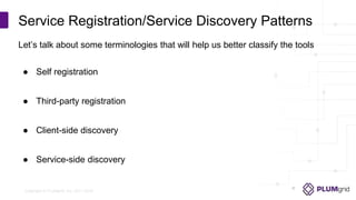 Service Discovery and Registration in a Microservices Architecture | PPTX