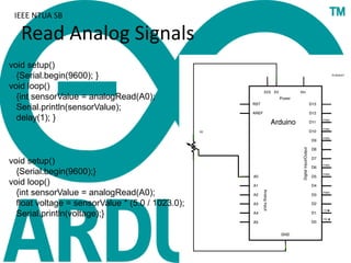IEEE NTUA SB - Arduino Workshop vol 1 | PPT