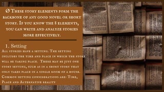 8-elements-of-a-story | PDF