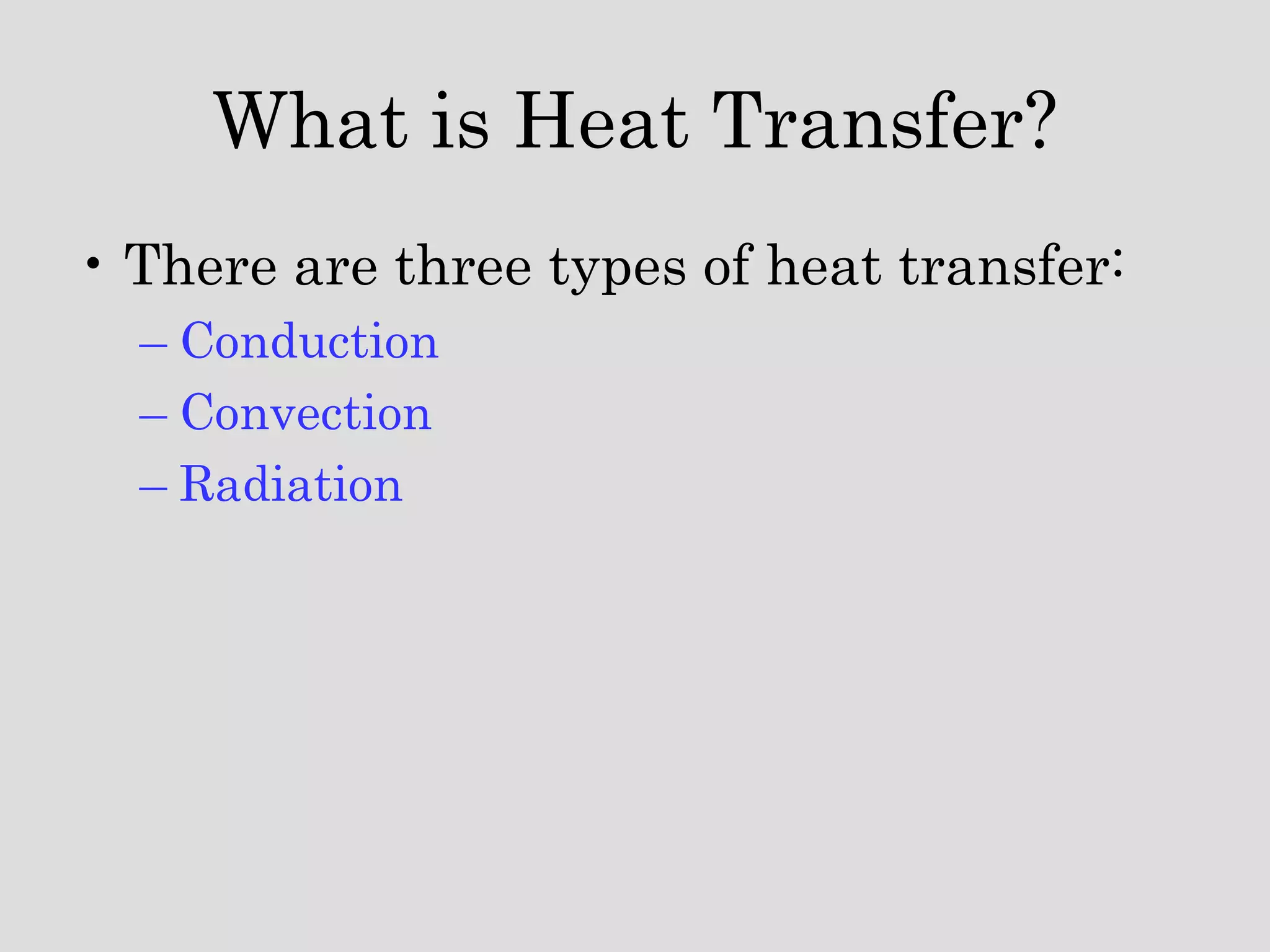 Heat Transfer | PPT