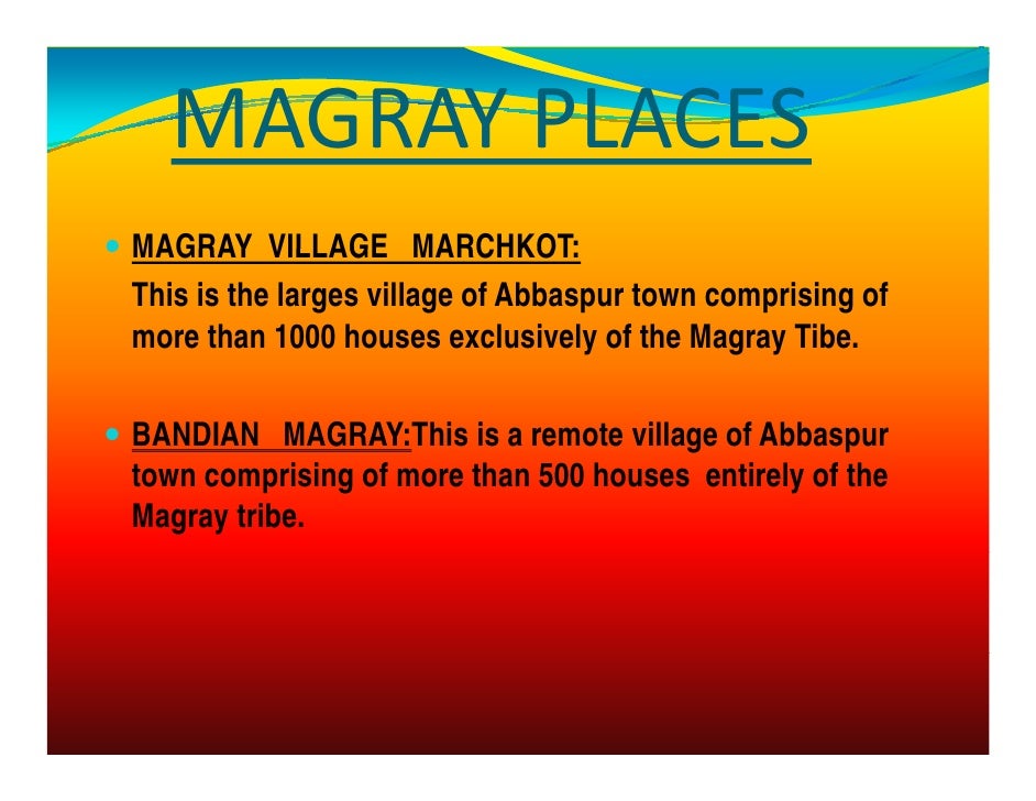 MAGRAY- A MARTIAL KASHMIRI TRIBE/CASTE/RACE | PPT